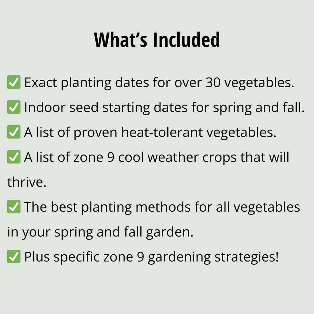 The Complete Zone 9 Vegetable Gardening Guide